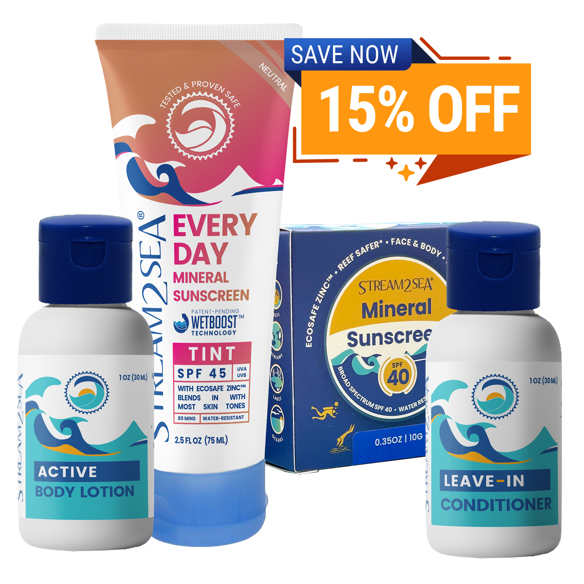 Sky Kit Bundle – Travel Body & Sun Care Essentials – Stream2Sea